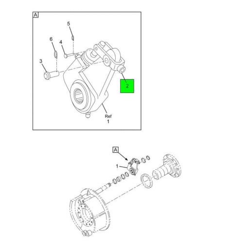 3562145C1 Navistar International | CLEVIS OFFSET 5/8 UNF | Source One ...