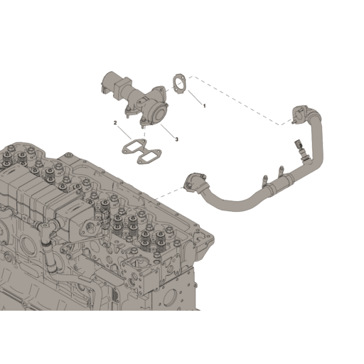 5473296 | Cummins® | Exhaust Recirculation Valve Kit | Source One Parts ...