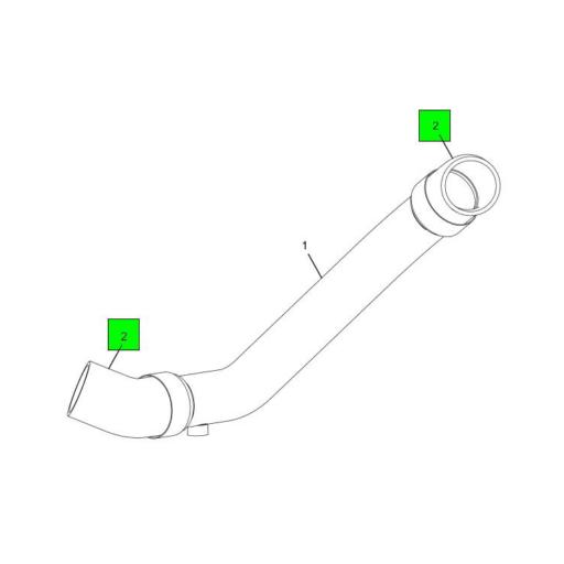 4041967C1 Navistar International | Radiator Outlet Hose | Source One ...
