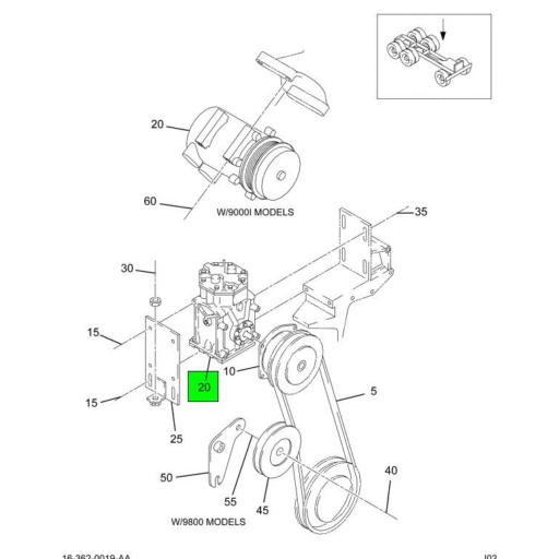 3551405C1 Navistar International | Air Conditioning Compressor | Source ...
