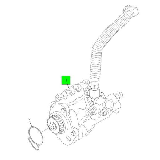 5011338R91 Navistar International | Remanufactured High-Pressure Pump ...