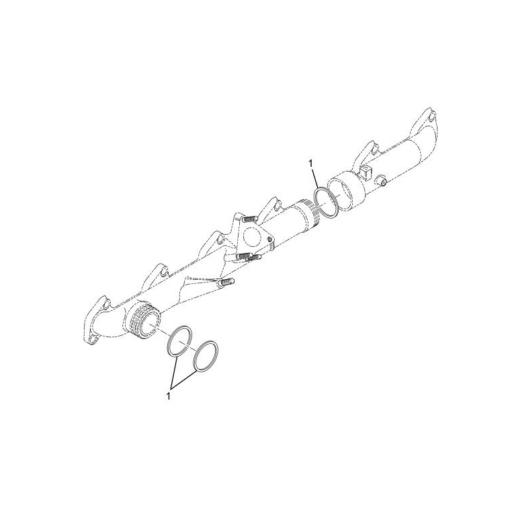 1889134C91 Navistar International | Exhaust Ring Seal Kit | Source One ...