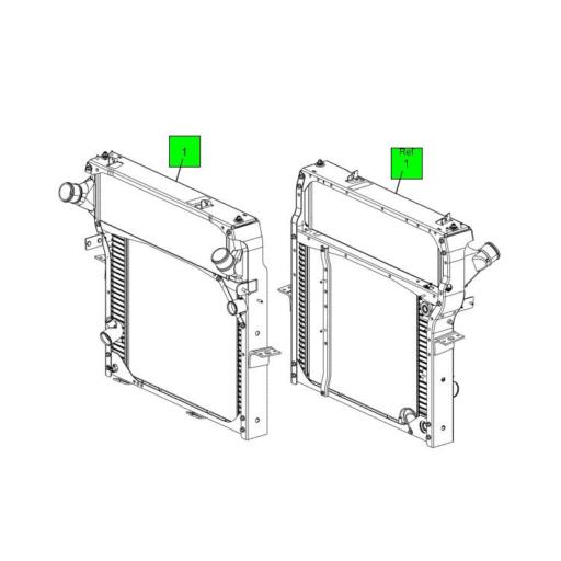 2593303C91 Navistar International | Radiator MM Radiator Rad/CAC A ...