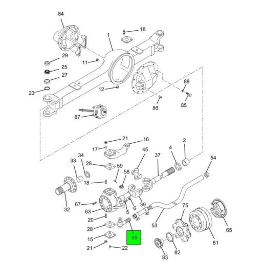 503100C92 Navistar International | Tie Rod End 1-1/8 in UNF-12 | Source ...