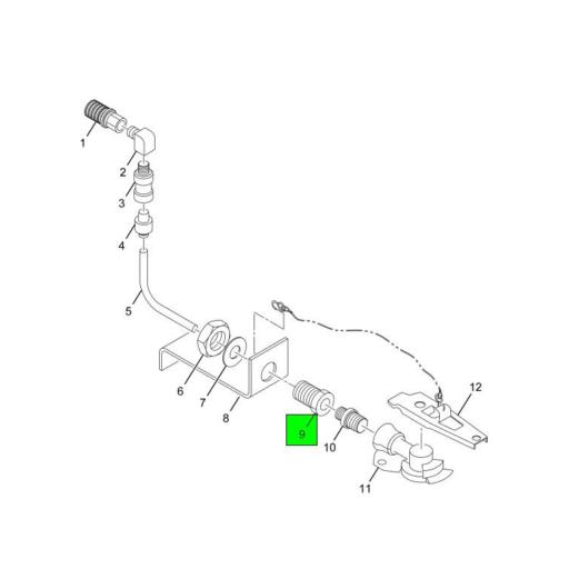 2023164C1 Navistar International | Hose Coupling Fitting Air Brake Push ...