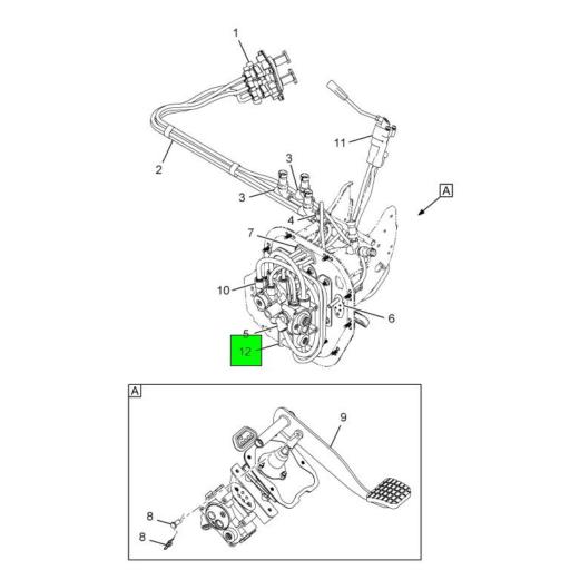 2597076C91 Navistar International | Valve Assembly with Bracket ...