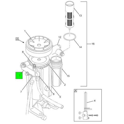 1823641C91 Navistar International | Pressure Regulating Valve Kit ...