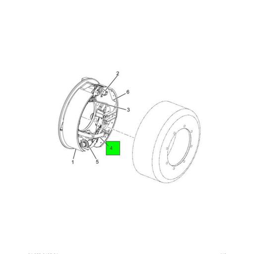 2605829C91 Navistar International | Parking Brake Adjuster Cable ...