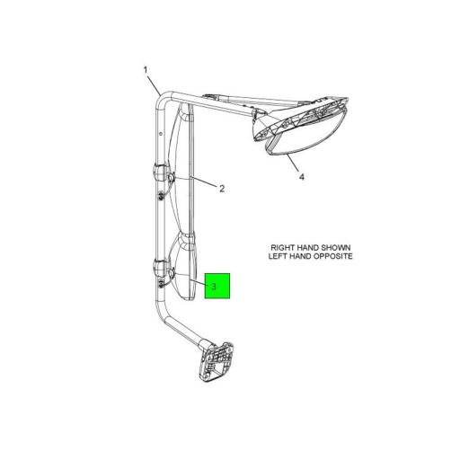 2514392C1 Navistar International | Bracket Assembly MAN UHT Black RH ...