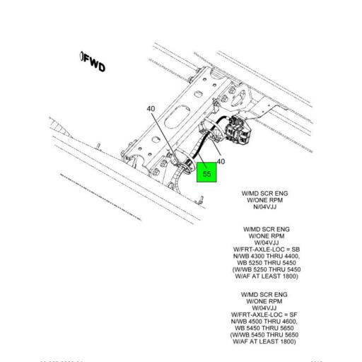4046635C91 Navistar International | HARNESS CHASSIS WIRING CENTER ...