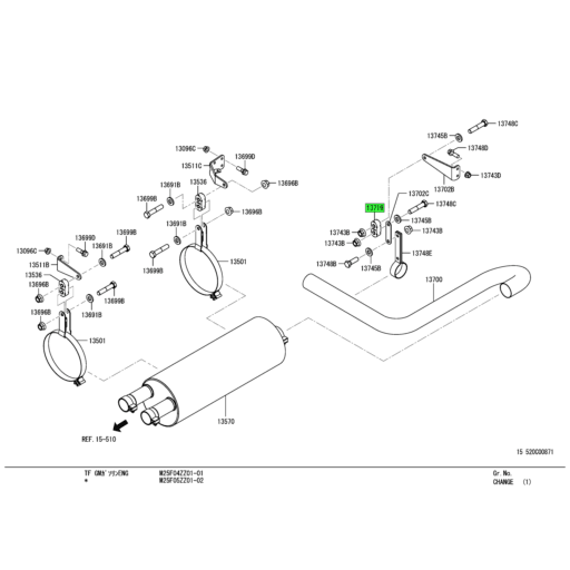 ML296163 Mitsubishi FUSO | Exhaust Pipe Insulator | Source One Parts Center