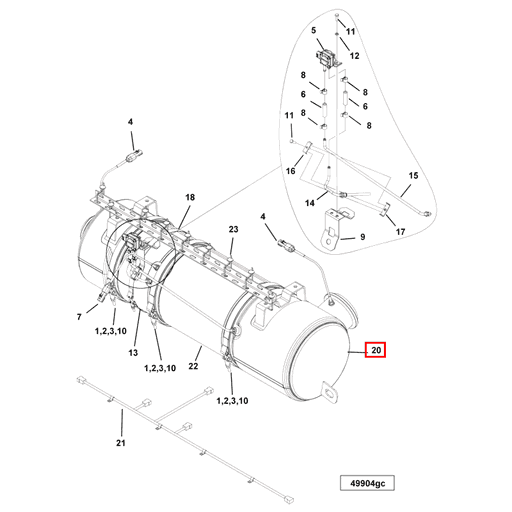 4965385CUM Kenworth | Outlet Module | Source One Parts Center