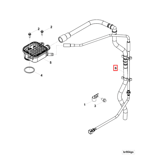 3974546 Cummins | Lubricating Oil Drain Tube | Source One Parts Center