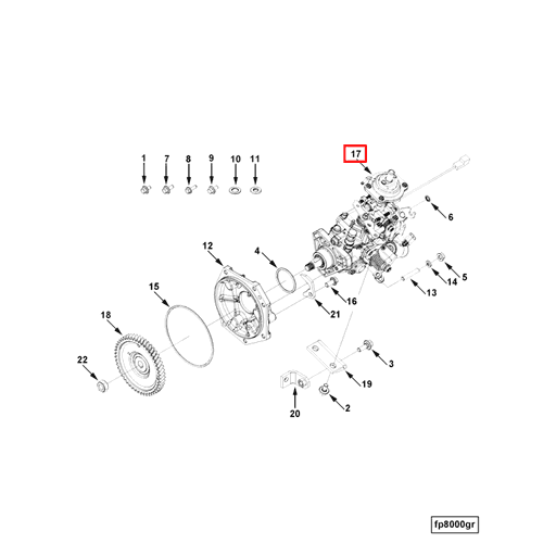 4983959 Cummins | Fuel Injection Pump | Source One Parts Center