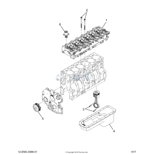 5011181R91 Navistar International | OVERHAUL KIT STAGE 2 I308 466 ...