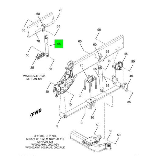 4050443C2 Navistar International | Shock Absorber | Source One Parts Center