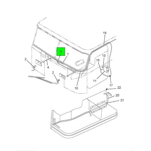 437691C1 Navistar International | Windshield Washer Junction Block - 2 ...