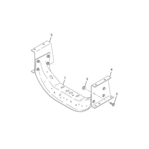 3538791C93 Navistar International | Removable Engine Mount Crossmember ...