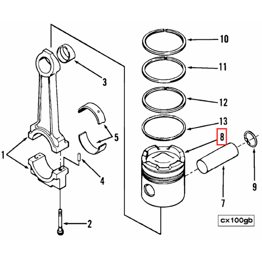 3051556 Cummins | Engine Piston | Source One Parts Center
