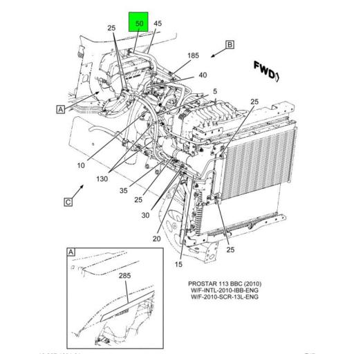 3907850C2 Navistar International | Heater Hose | Source One Parts Center