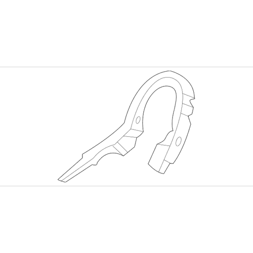 LB5Z7867461AG Ford | Seat Back Recliner Adjustment Mechanism Cover ...
