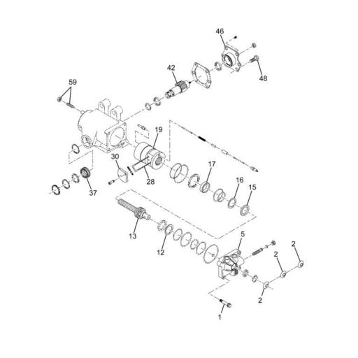 2503059C92 Navistar International | Power Steering Gear Output Shaft ...