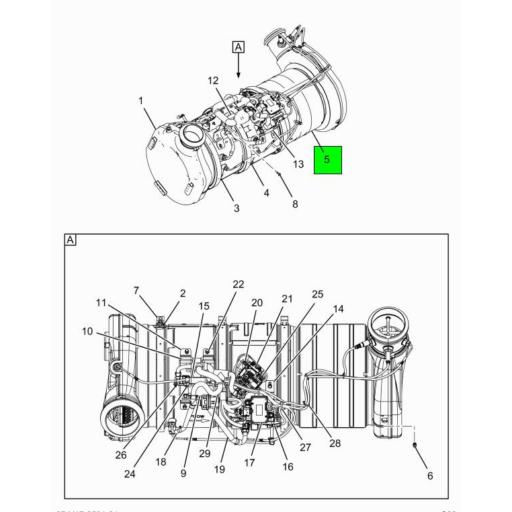 2522078C1 Navistar International | SCR Outlet Module | Source One Parts ...