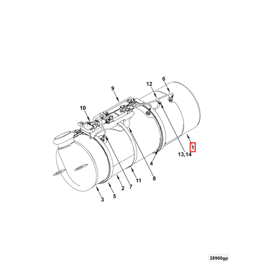 2871923RXCUM Kenworth | Inlet Catalyst Module ISC/ISL | Source One ...