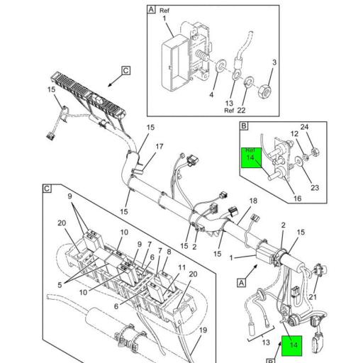 3551282C2 Navistar International | Dual-Sided Stud M8 x 125 | Source ...