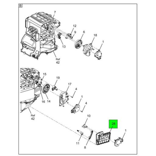3839311C1 Navistar International | Recirculation Filter Front Left ...