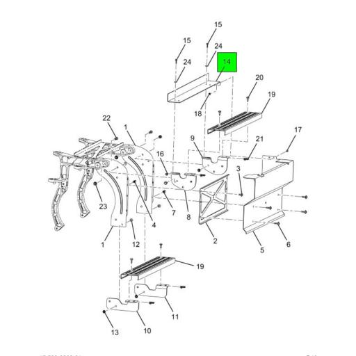 4064037C1 Navistar International | Top Cover Panel Steel | Source One ...