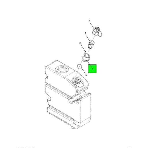 4111163C1 Navistar International | DEF Tank DEF Fill Neck | Source One ...