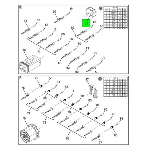 3564169C1 Navistar International | Lock Connector Body IDM2 - 2 Pack ...