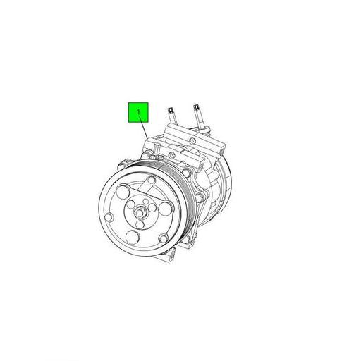 2593458C91 Navistar International | Drive Compressor Clutch Pulley with ...