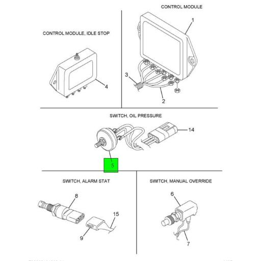 417708C91 Navistar International | Oil Pressure Switch | Source One ...