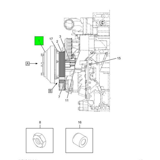 4037289C1 Navistar International | Two-Speed Clutch Fan Drive | Source ...