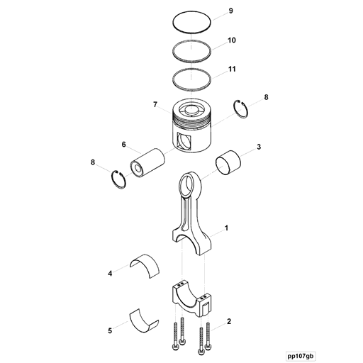 5405722 Cummins | Piston Ring Kit | Source One Parts Center
