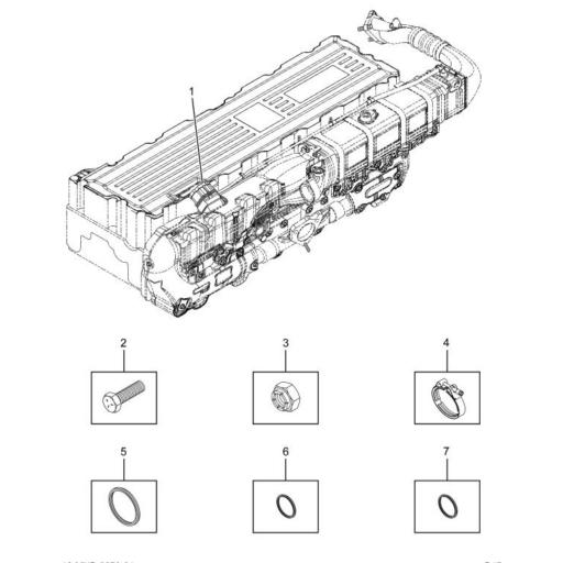 2517625C92 Navistar International | EGR Valve Kit | Source One Parts Center