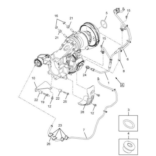 5011233R91 Navistar International | Remanufactured Turbocharger Kit 11 ...