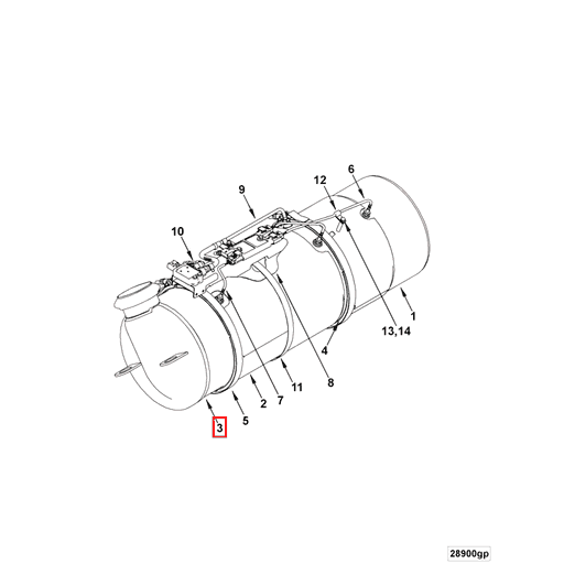 2880534CUM Kenworth | Outlet Module | Source One Parts Center