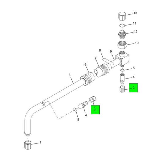 1693981C1 Navistar International | Low-Side Refrigerant Fitting Cap - 5 ...