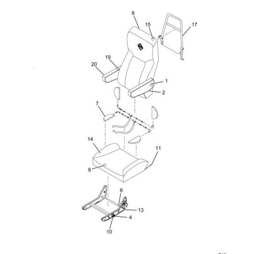 6135122C91 Navistar International | Driver Seat High Air Suspension ...