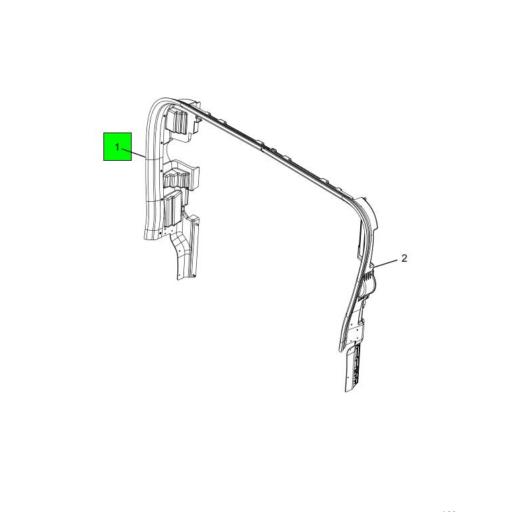 4059849C95 Navistar International | Radiator Shield Assembly Right Hand ...