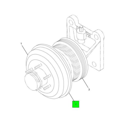 2509384C91 Navistar International | Hub Fan Drive Pulley | Source One ...