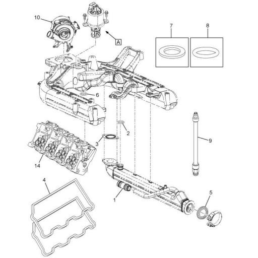 1848220C96 Navistar International | Upper Gasket Kit | Source One Parts ...