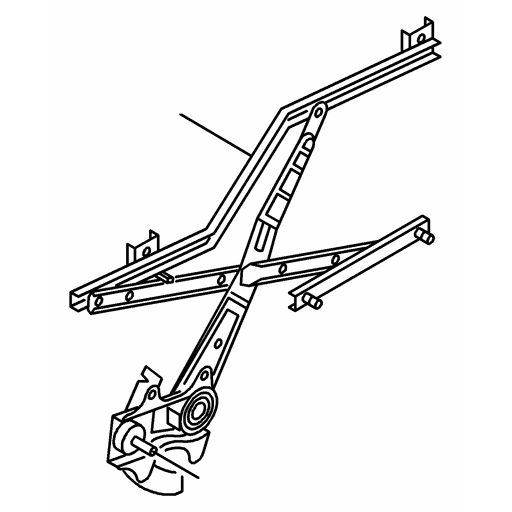 8-98029-233-3 Isuzu | Window Regulator | Source One Parts Center
