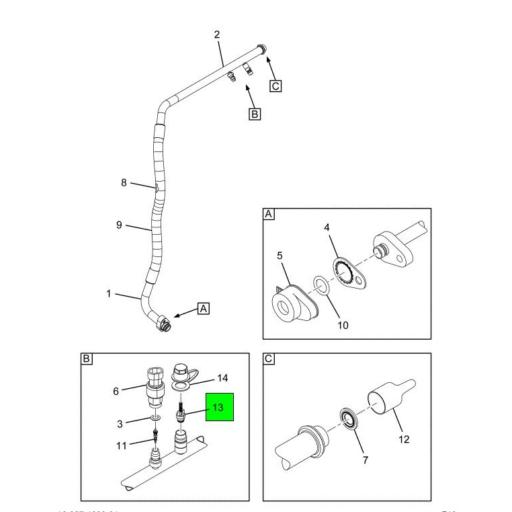 4053751C1 Navistar International | AC Fitting Valve Core | Source One ...