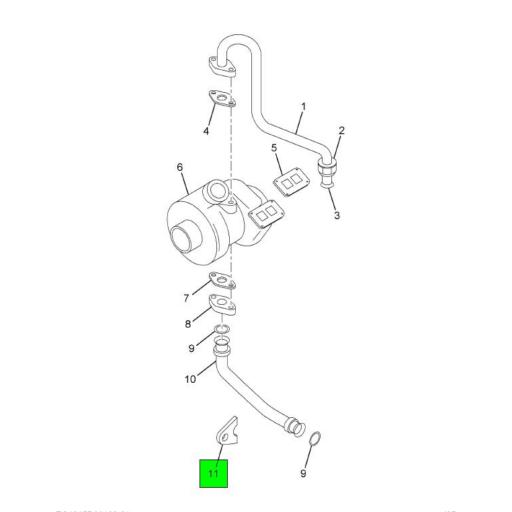 1823181C92 Navistar International | Engine Turbo Gasket Kit | Source ...