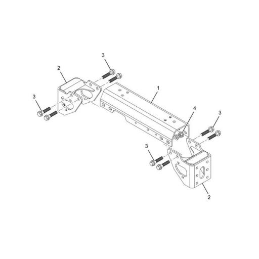 3754591C91 Navistar International | CROSSMEMBER CAB REAR SUPPORT 9900 ...
