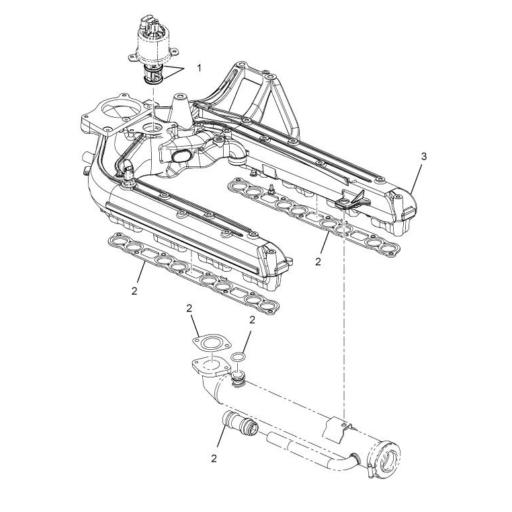 1880009C93 Navistar International | Intake Manifold Kit | Source One ...